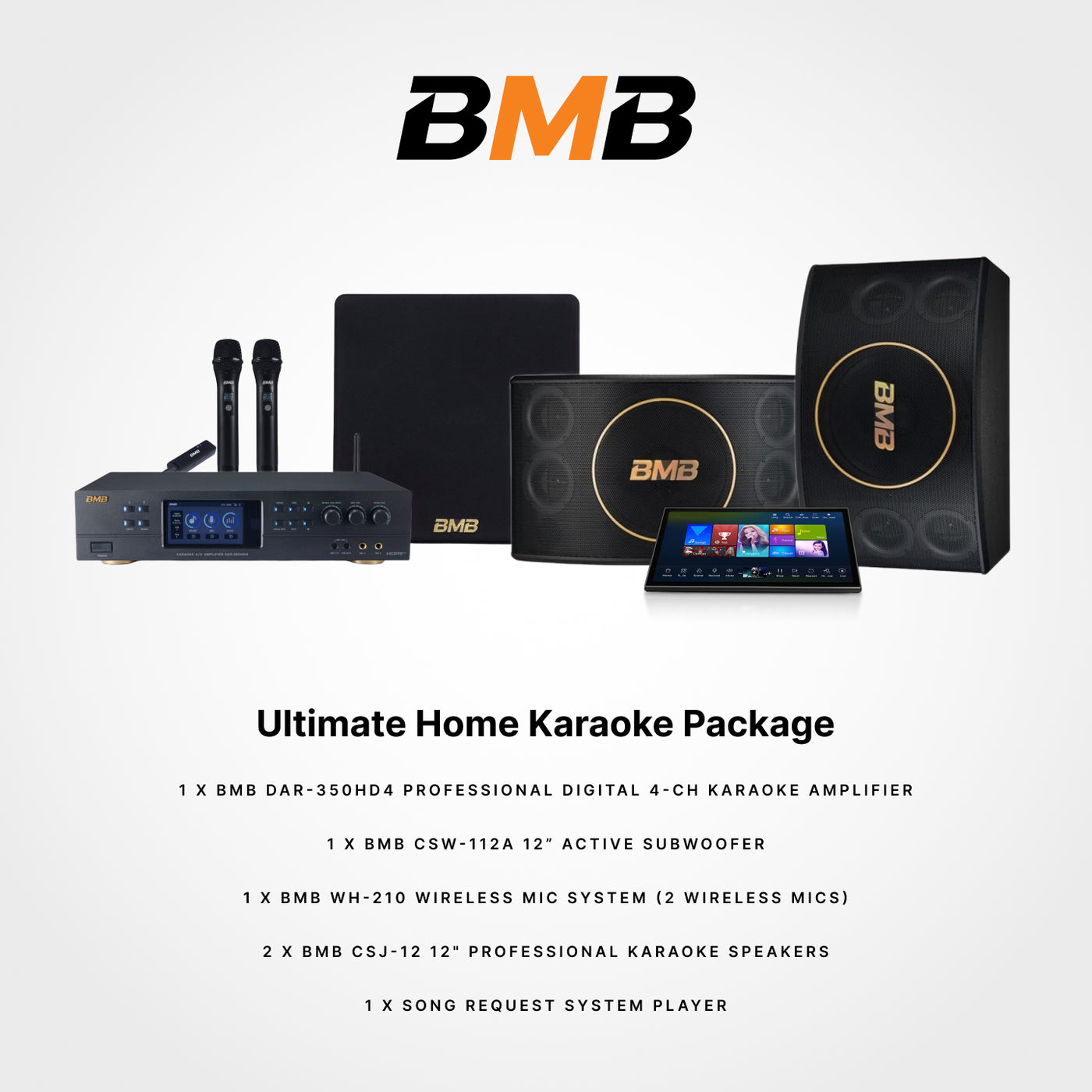 BMB Ultimate Home Karaoke Package – Futurestore